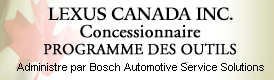 Bosch Automotive Service Solutions Inc. Lexus | Contact